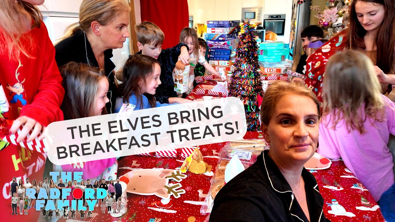 The Elves Have Brought Breakfast Treats! | The Radford Family - YouTube