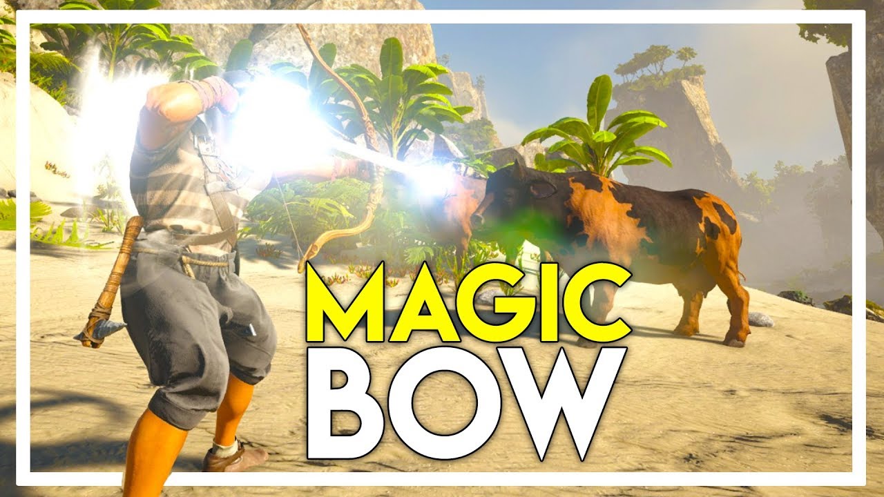 MAGICAL BOW?! - Insta-Kill Bow & New Creatures! (Ark Atlas Gameplay #3 ...