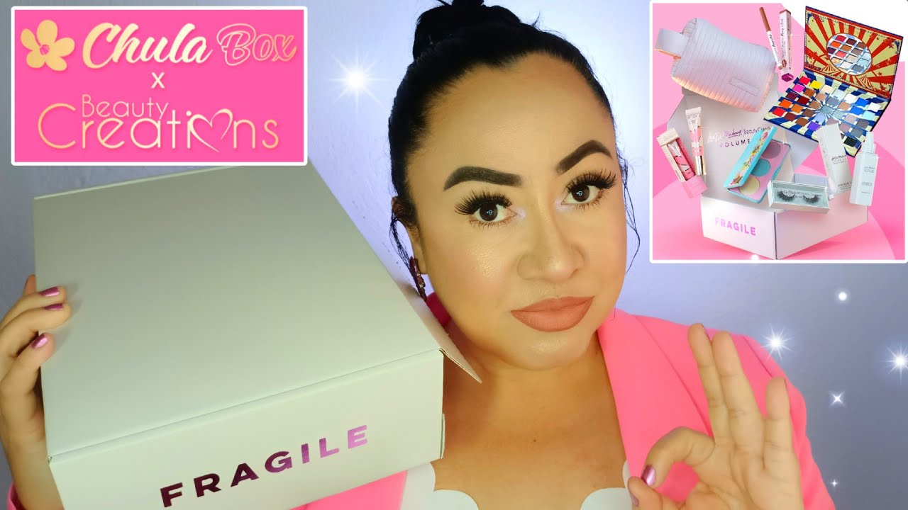 CHULA BOX X BEAUTY CREATIONS 💕 OCTUBRE #unboxing #beautycreations # ...
