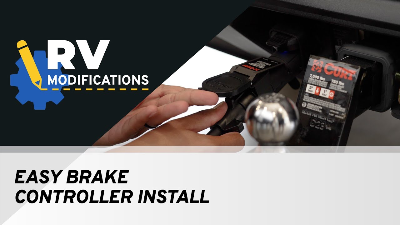 How To Install the CURT Echo Mobile Brake Controller | RV Modifications ...