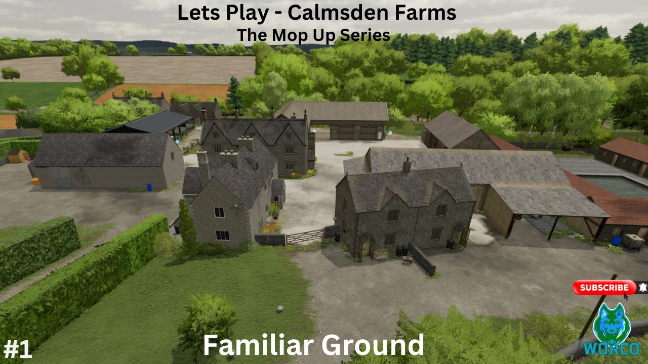 Calmsden Farms - Lets Play - #1 - The Mop Up Series - YouTube
