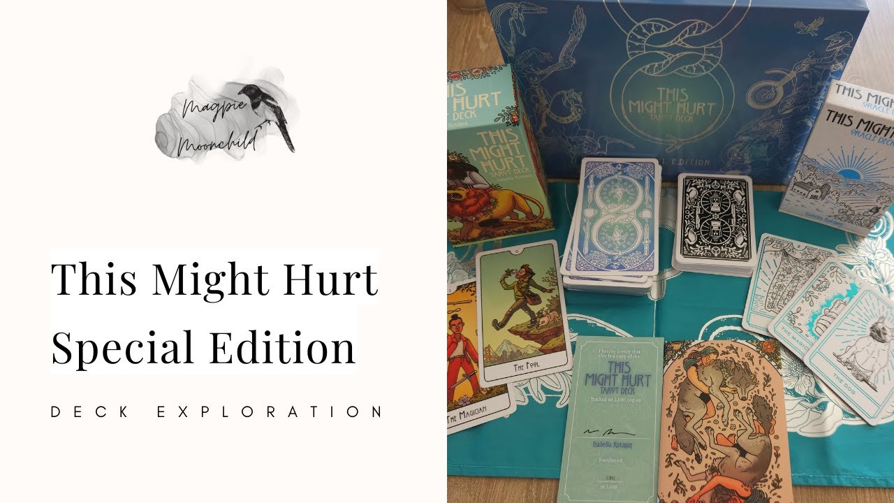 This Might Hurt Deck – Special Limited Edition - by Isabella Rotman and Liminal 11 - YouTube