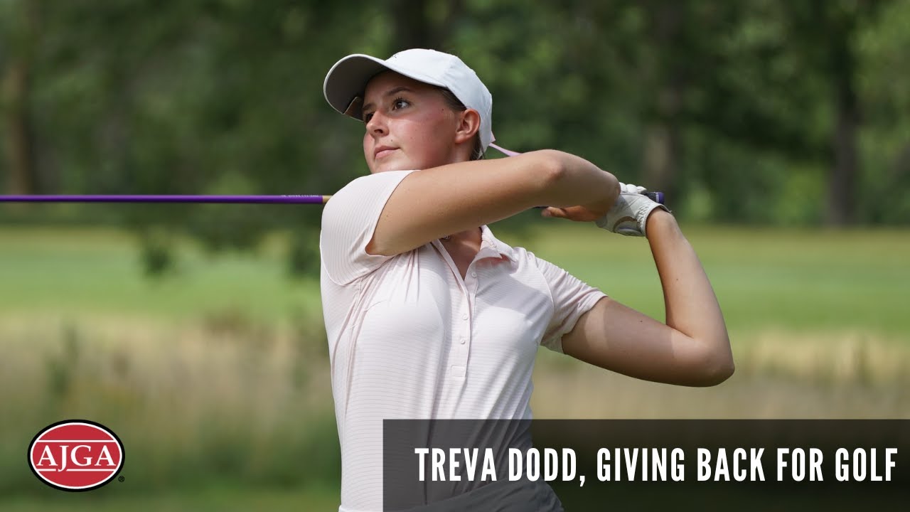 Treva Dodd, giving back for golf - YouTube