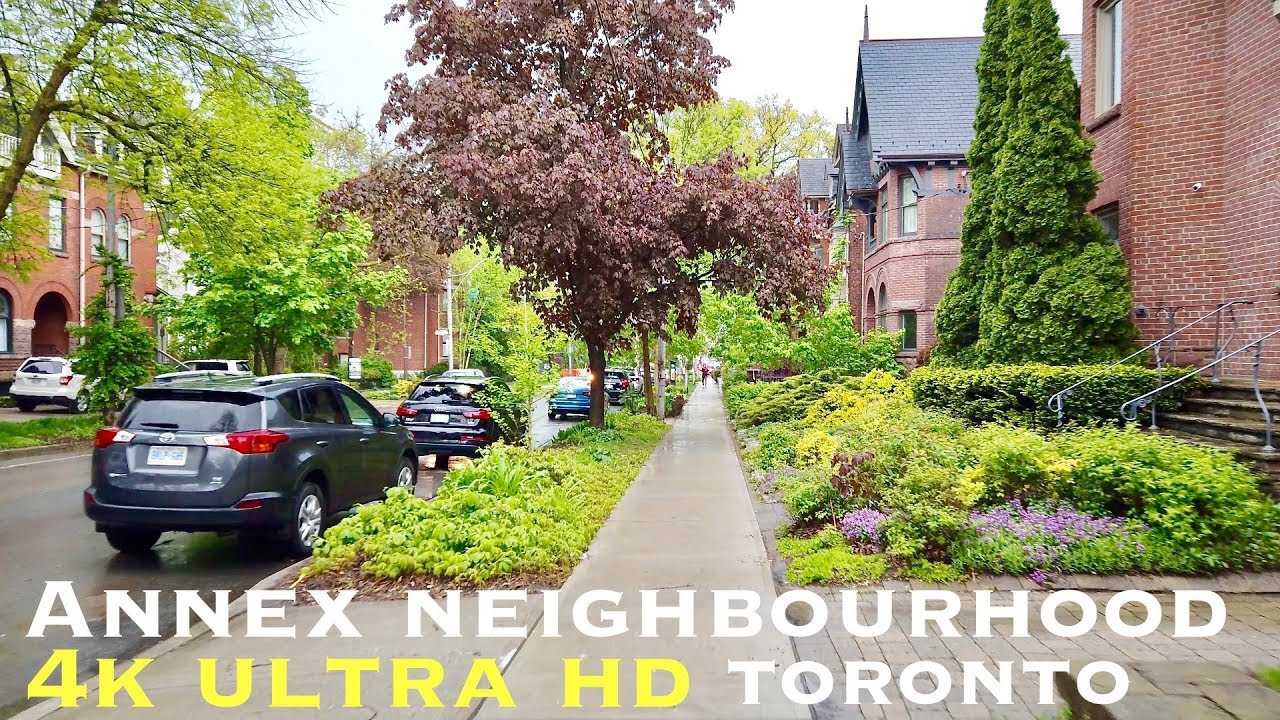 Annex Neighbourhood, Toronto (walking tour 4k) - YouTube