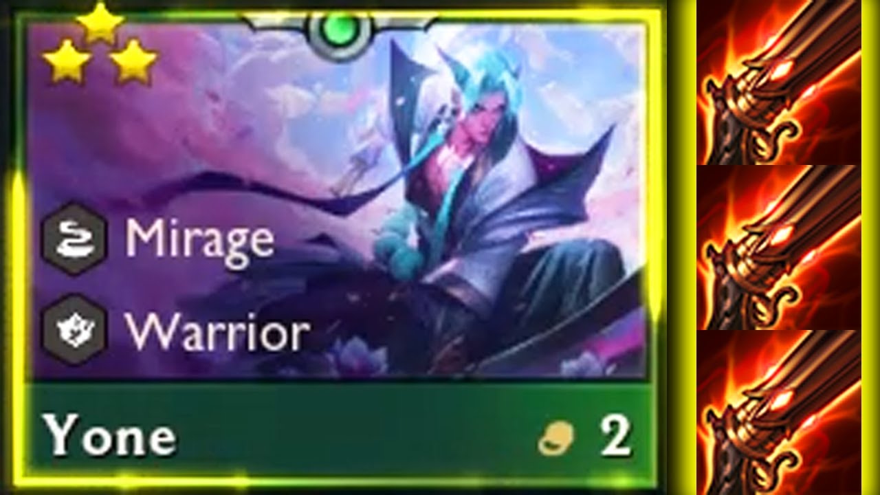 3 Rapid Firecannon Yone 3 Star | Spellsword Mirage AP Stack | TFT Set 7 ...