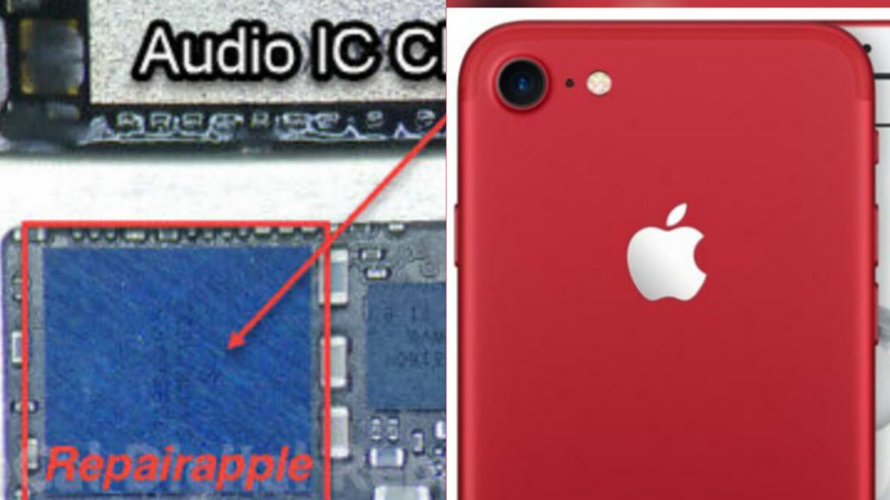 iPhone 7 audio ic chip Repair iPhone 7 sound ic Repair #sound iPhone 7 ...