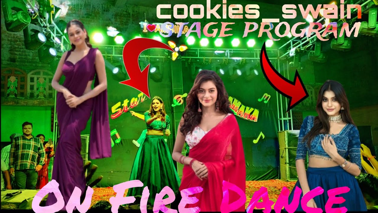 odia instagram queen(cookies swain)Dance on stage program/At ନରସିହପୁର ...