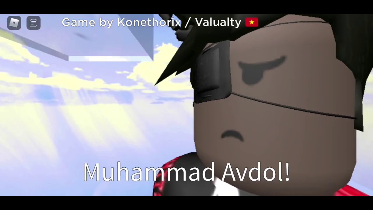 Polnareff finds Muhammad Avdol but its roblox and poorly made - YouTube
