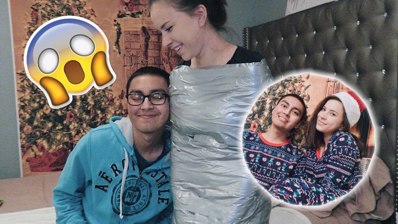 100 Layer Duct Tape Challenge!!! *FAIL* - YouTube