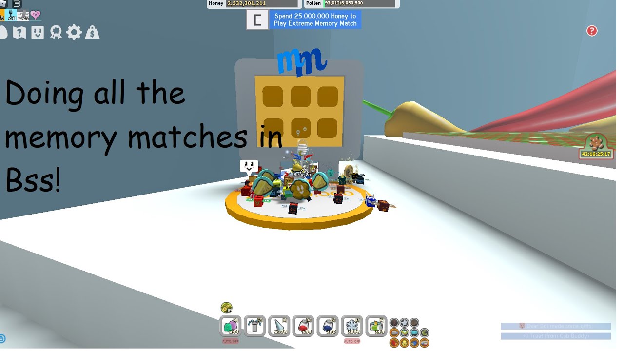 Doing all the Memory Matches in Bss! - YouTube