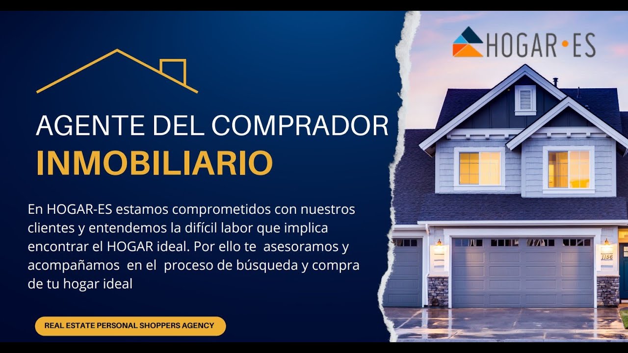 AGENTE DEL COMPRADOR Personal Shopper Inmobiliario - YouTube