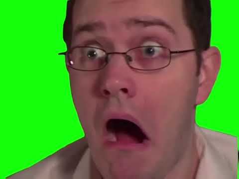 Avgn Shocked (Green Screen) - YouTube