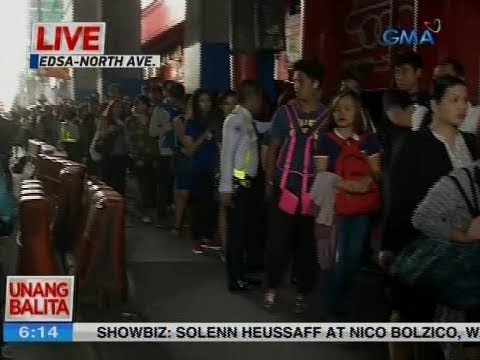 UB: Pila sa MRT-North Ave., station, mahaba na - YouTube