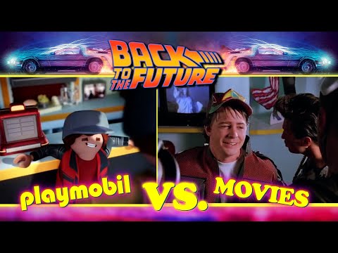 BACK To The FUTURE Comparison Side by Side  PLAYMOBIL vs. MOViES