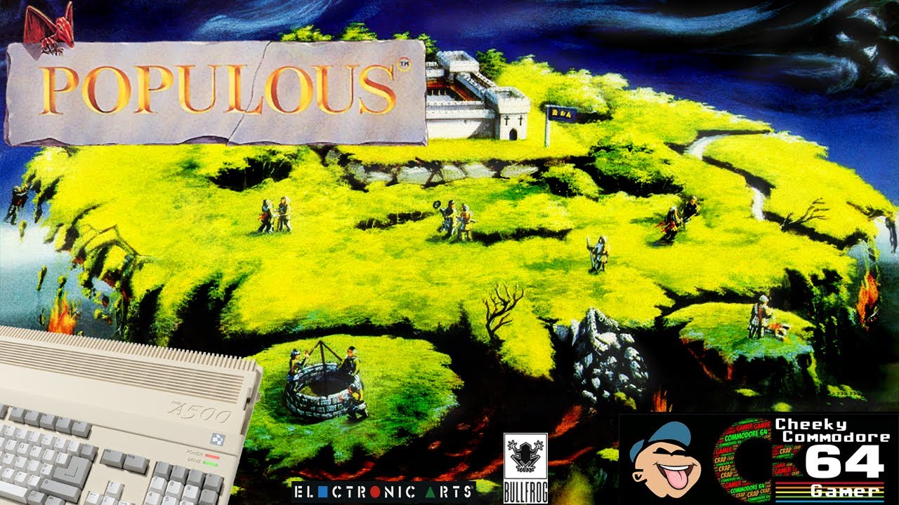 POPULOUS – Commodore Amiga (1989) | Bullfrog’s Groundbreaking God Game ...