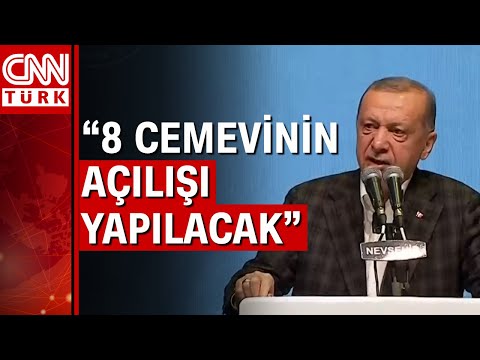 Cumhurbaşkanı Erdoğan, Hacı Bektaş-ı Veli anmasındaydı