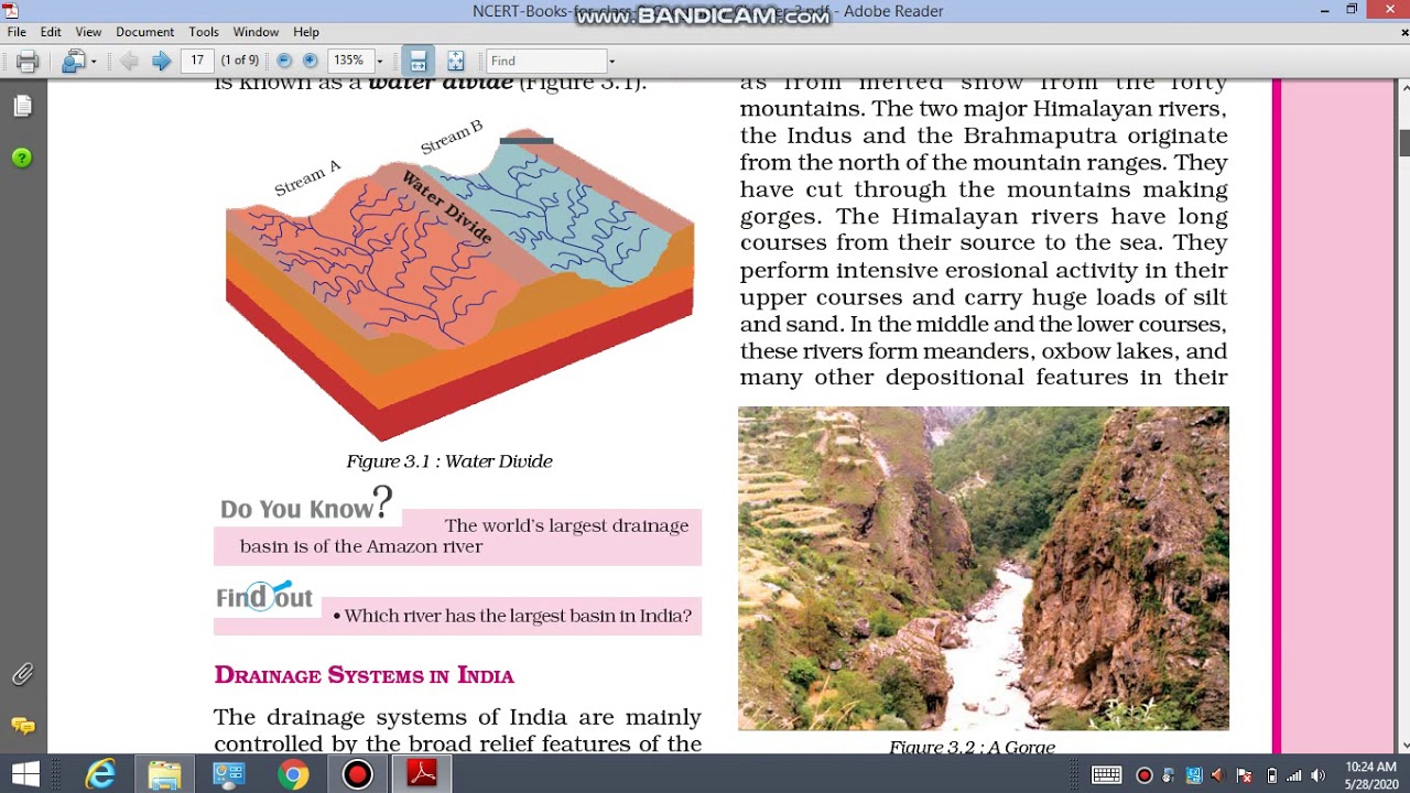 DRAINAGE PART 1 class ix - YouTube