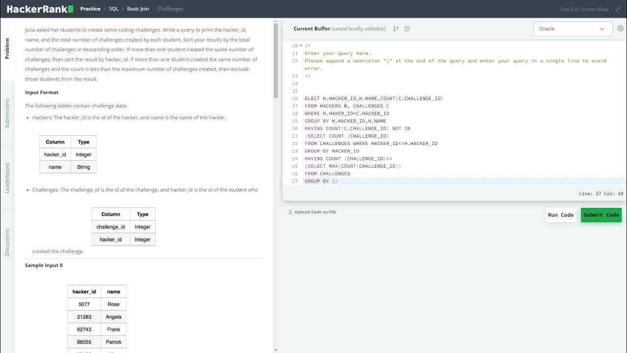 44 Basic Join Challenges - YouTube