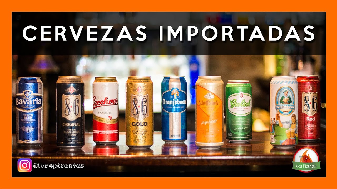🍺 Probando las MEJORES CERVEZAS IMPORTADAS (De Europa) - YouTube