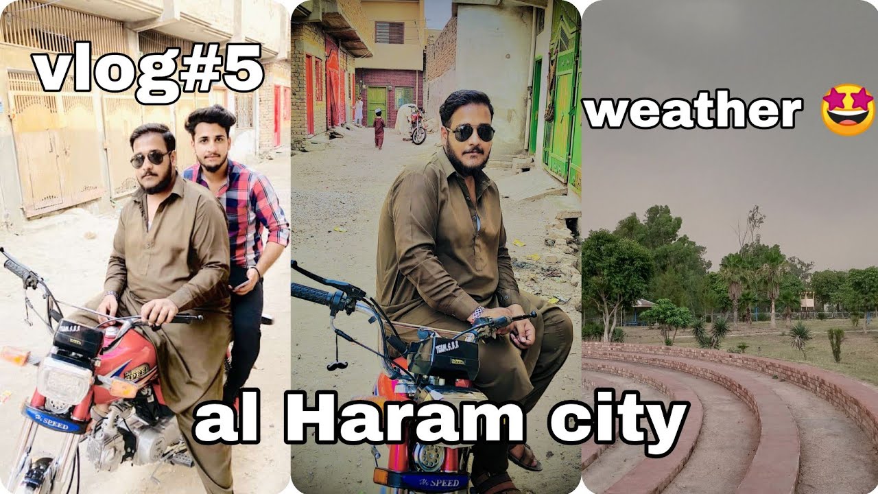 Going to Al Haram city (my bike accident) Mughal MotoVlogs (owsome ...