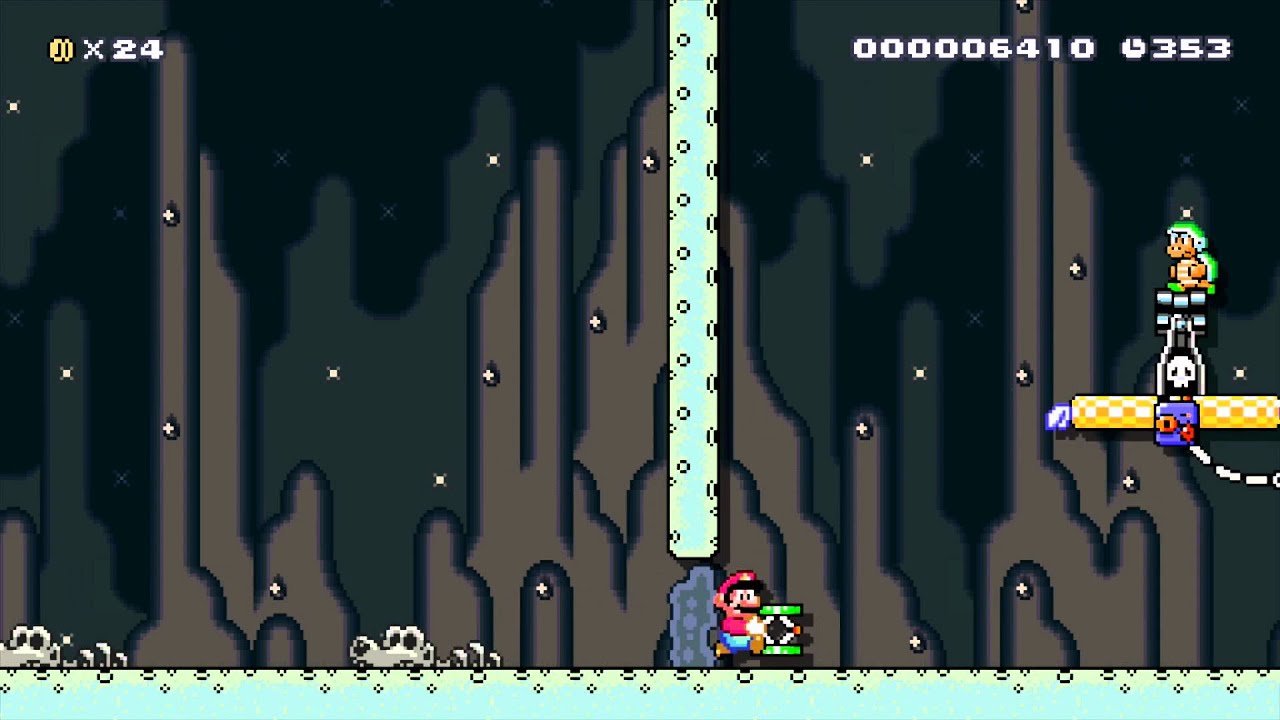 Super Mario Maker Levels: "SMW Test Level" - YouTube