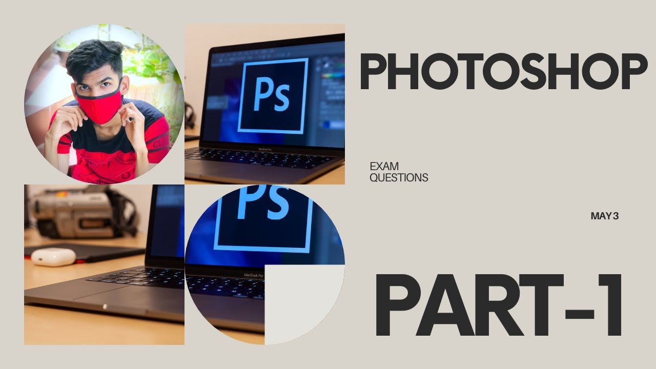 Photoshop Basic part 1 || Tamil || Exam Questions Only || EUSL || - YouTube