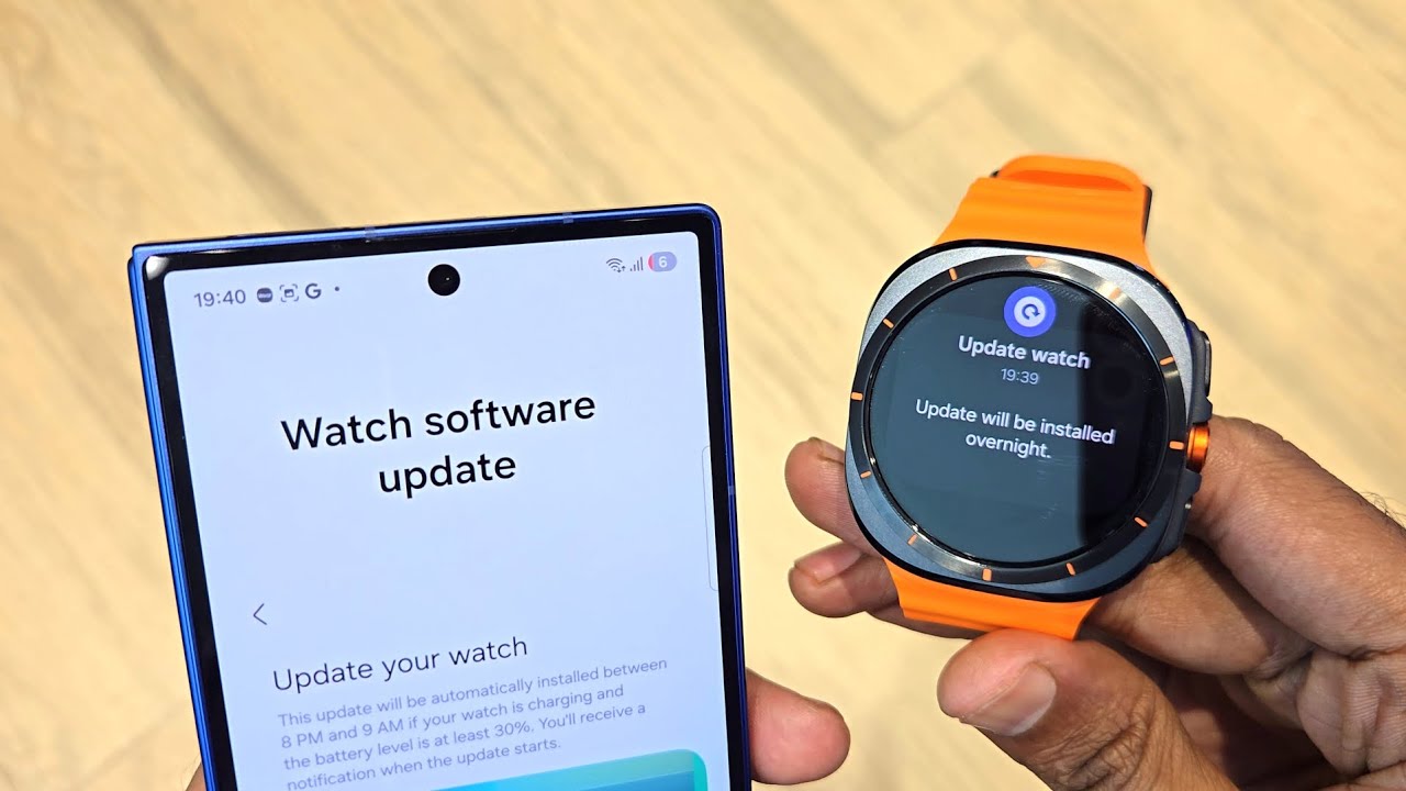 Massive Software Update for Samsung Galaxy Watch Ultra! - YouTube