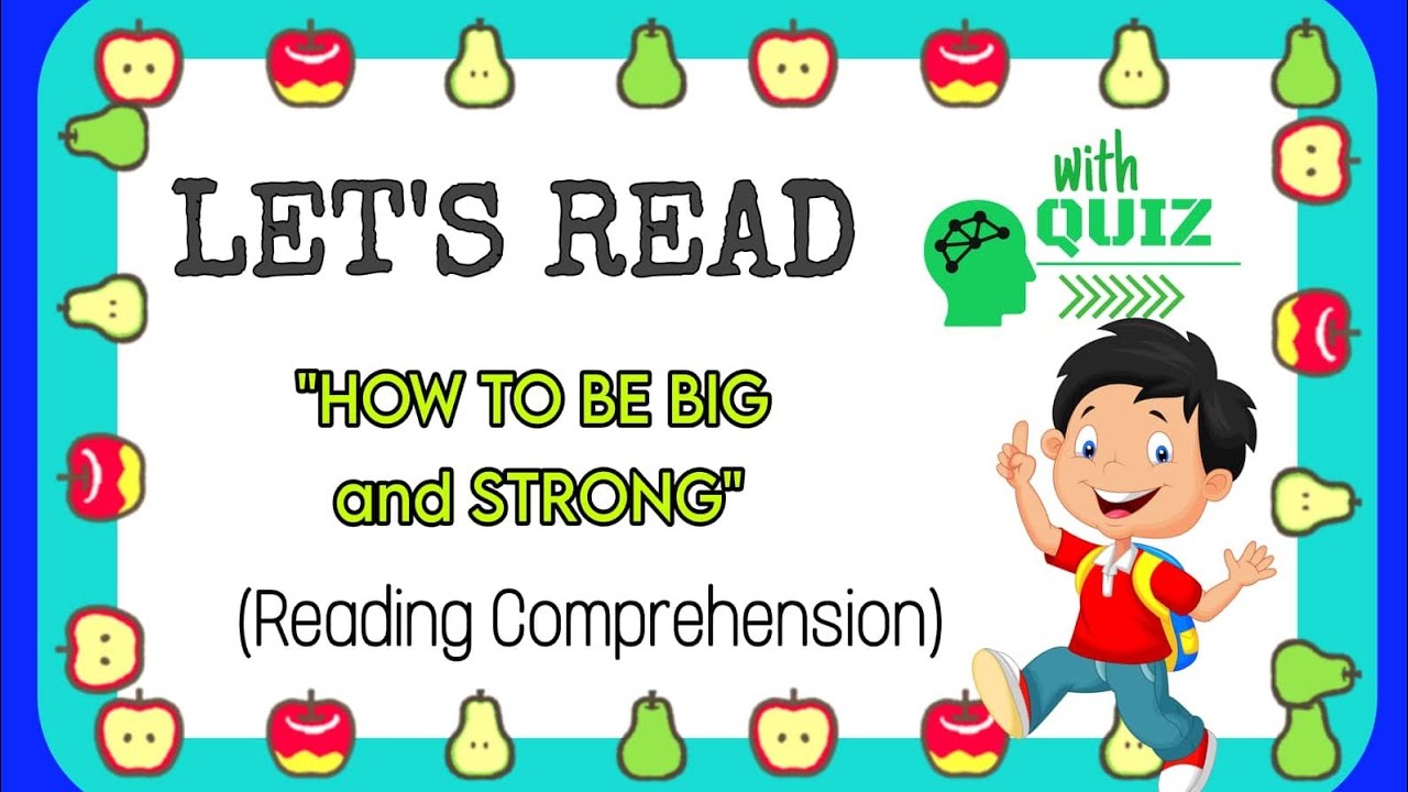 READING COMPREHENSION AND PRACTICE READING WITH QUIZ || for Kinder and ...
