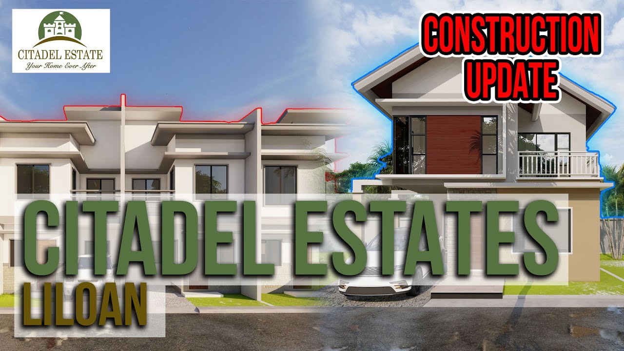 Cidatel Estate Liloan, Most Affordable House in Cebu (2024 Construction Update) - YouTube