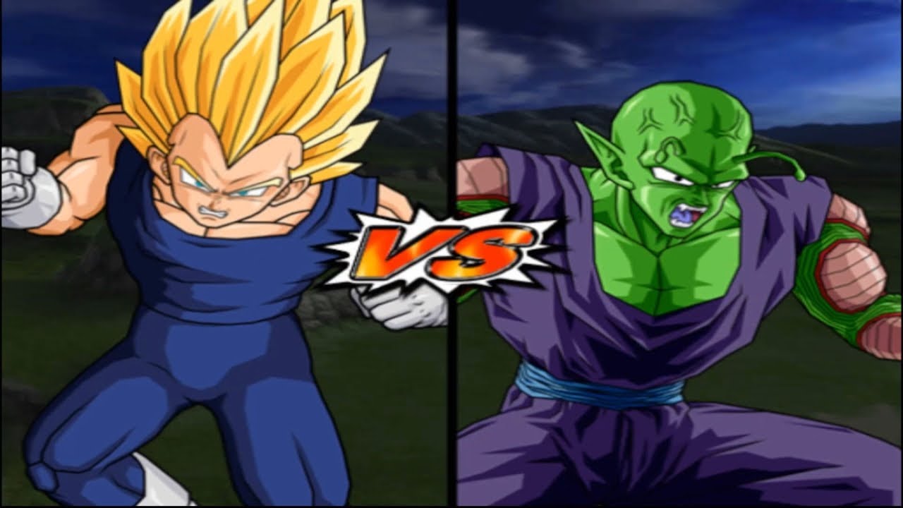 DBZ Budokai Tenkaichi 3 - Vegeta SSJ VS Piccolo (End) - YouTube