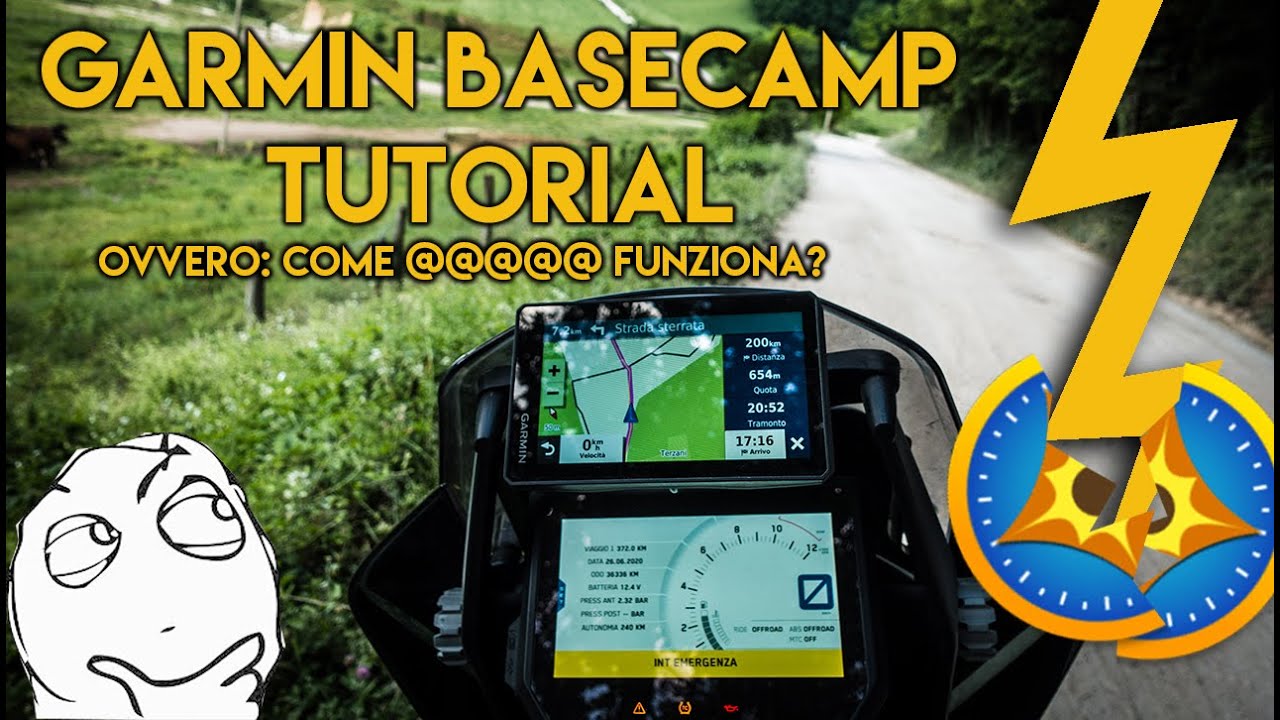Tutorial Garmin Basecamp, come @#@#@ funziona??? - YouTube