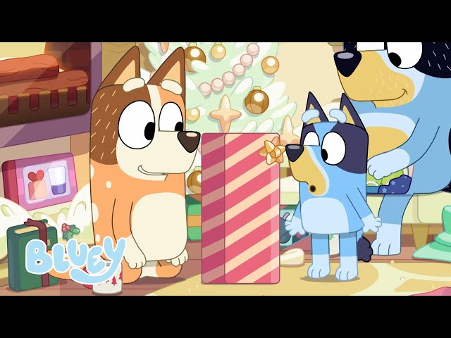 Playing with Presents 🎁 💙 | Bluey's Holiday Moments 🎄 | Bluey - Videos ...