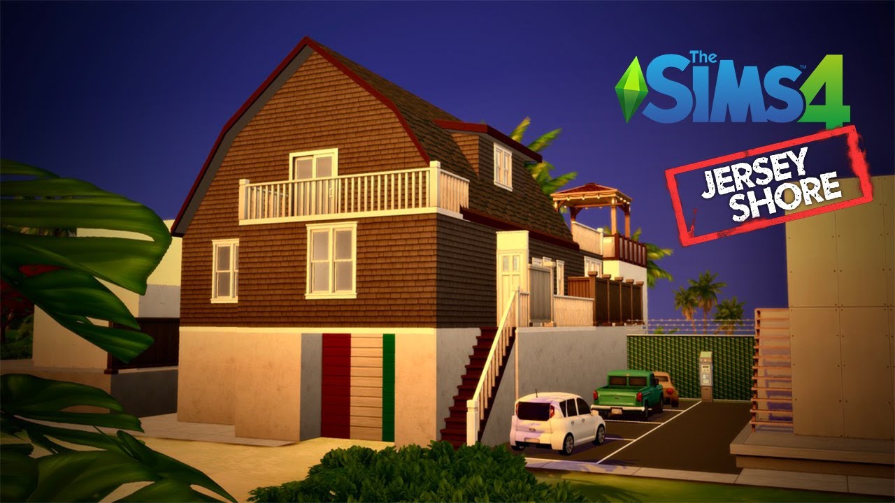 Let’s Build The Jersey Shore House 🇮🇹🚕 (Part 1) - The Sims 4 - YouTube