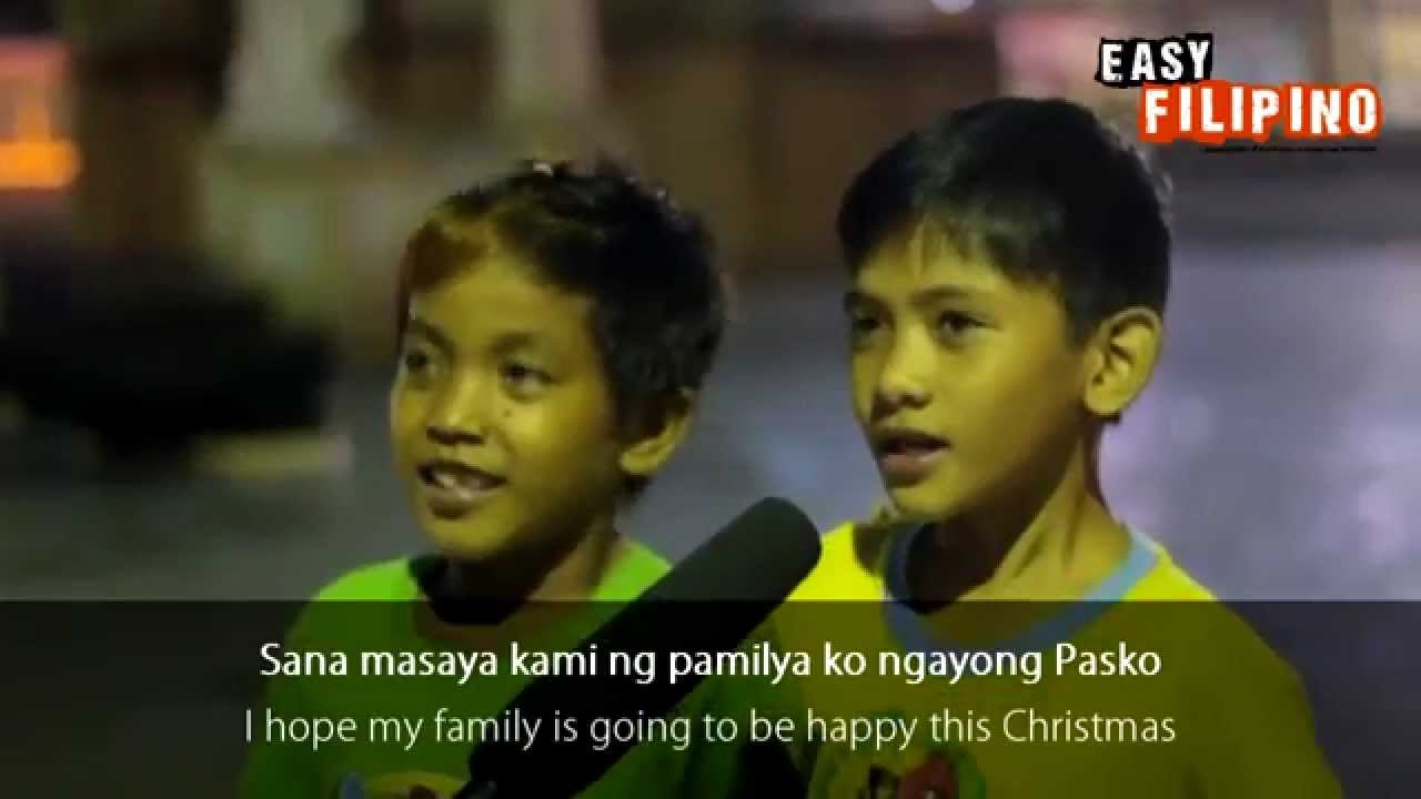 Easy Filipino 8 - Santa Claus Wish - YouTube
