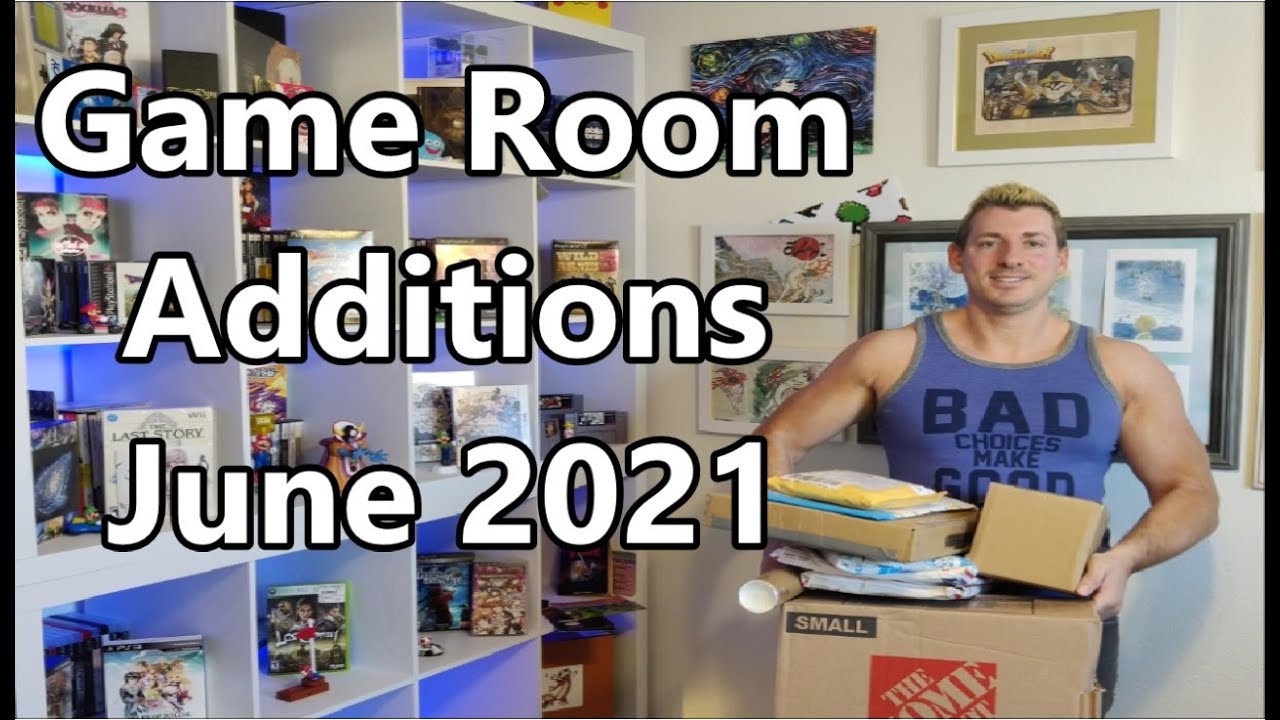 New Game Room Additions - June 2021 Edition - YouTube