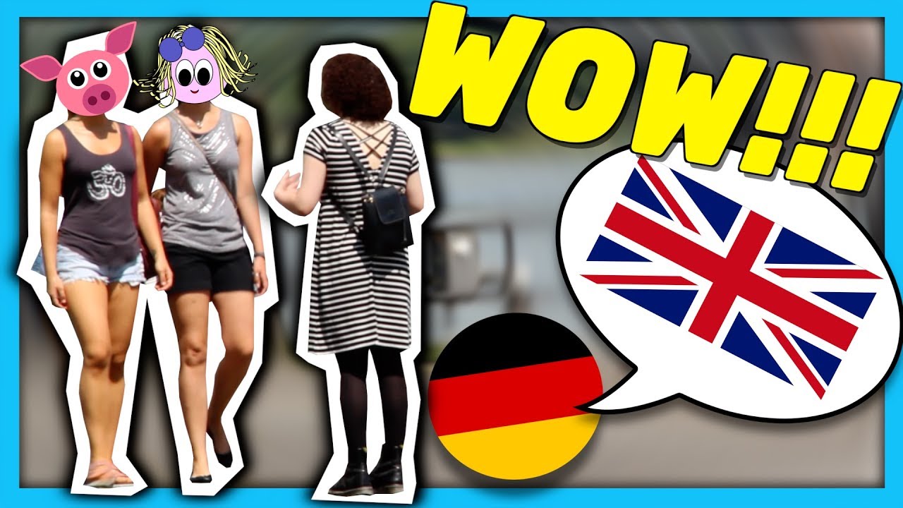 ENGLISH CHALLENGE in GERMANY 🔥 - YouTube