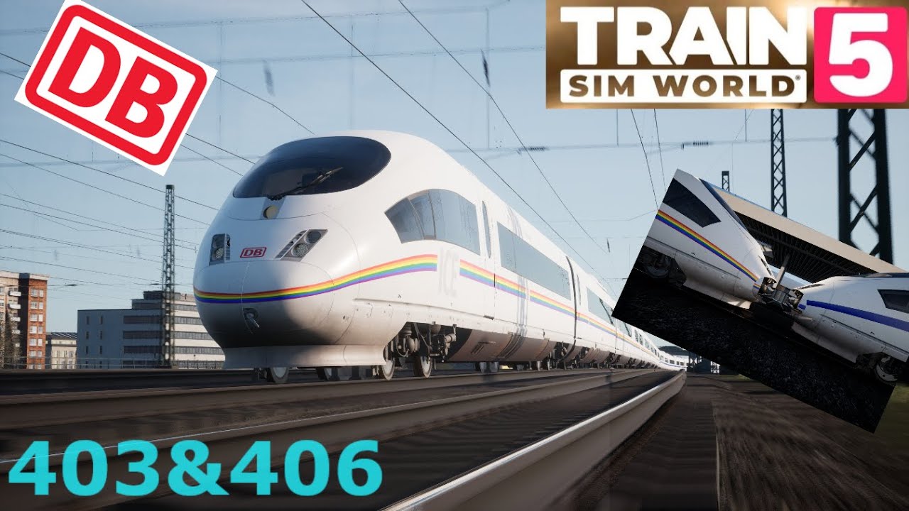 Train Sim World 5 | Folge 74 | BR 403 & BR 406 Doppeltraktion | München ...
