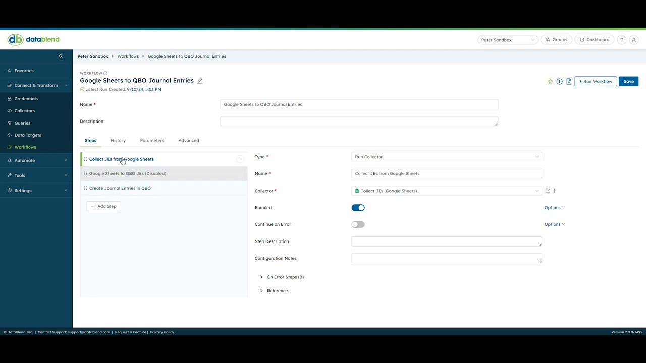DataBlend's New UI - YouTube