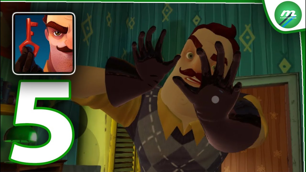 Hello Neighbor Nicky's Diaries / Part5 / gameplay / (mobilegameplay ...