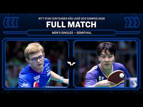 FULL MATCH | Alexis Lebrun vs An Jaehyun | MS SF | #WTTSaoJose 2026