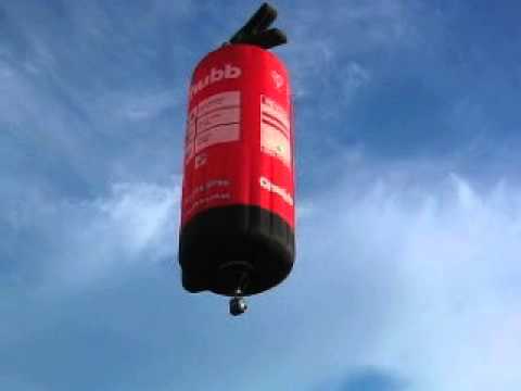 MJ Ballooning | Chubb Fire Extinguisher Special Shape - Bristol Balloon ...