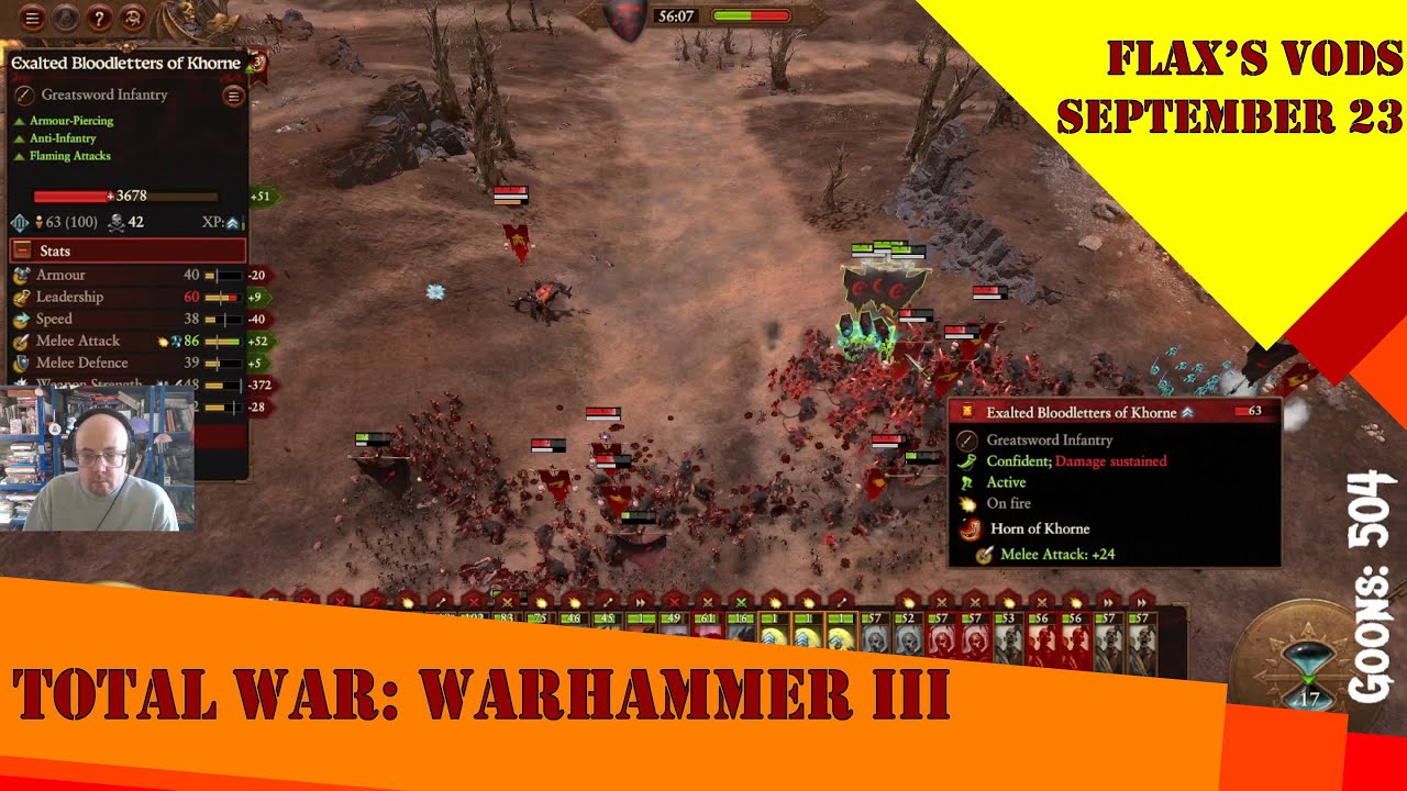 PFlax plays Total War: Warhammer III Sep 23 2025 - "Tuesday ...