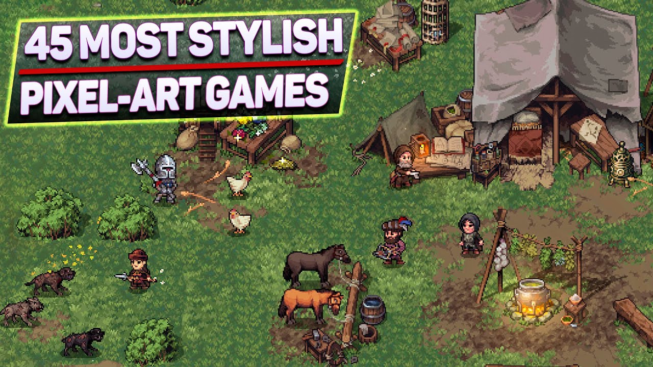 Top 45 Pixel-Art Games with Unforgettable Style - YouTube