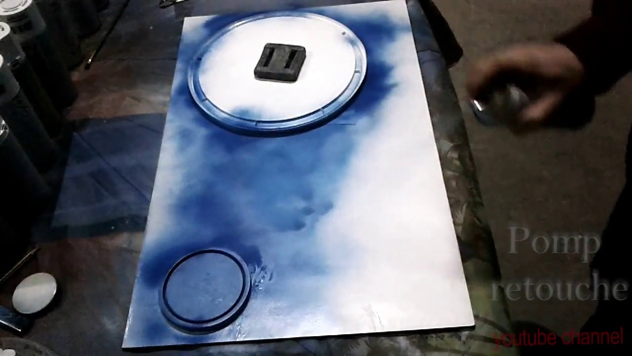 Pomp retouche / Spray paint ART - YouTube