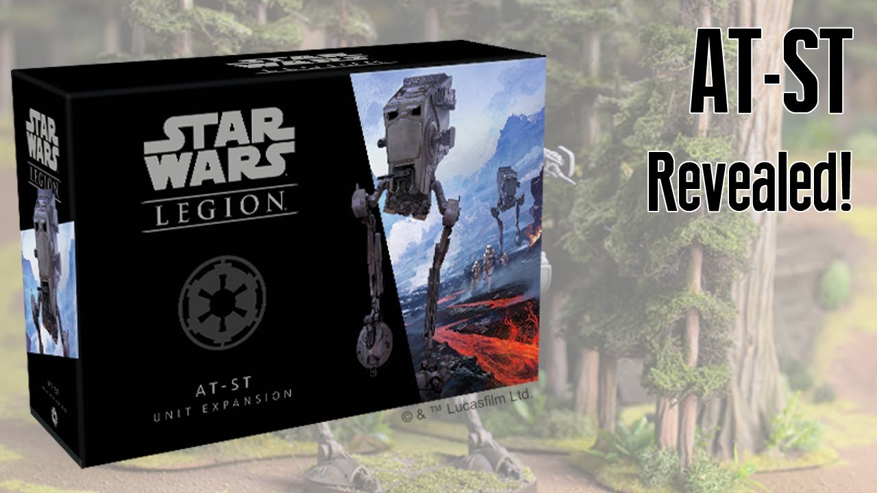 Star Wars Legion - AT-ST REVEALED - YouTube