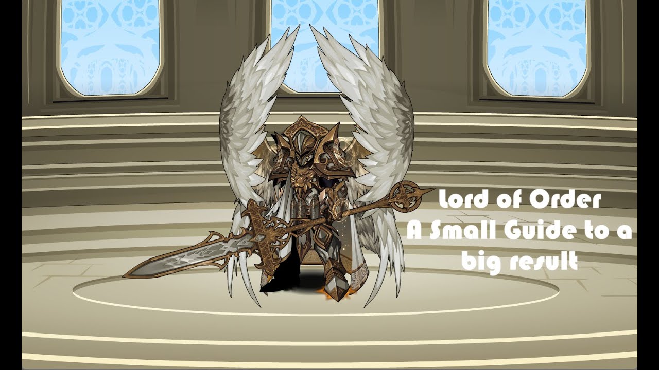 Lord of Order(LoO) Small Guide for Players | AQWorlds | Master VO - YouTube