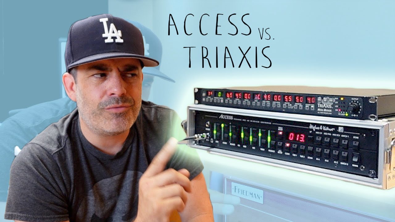 Mesa TRIAXIS vs H&K ACCESS preamps: Head to Head - YouTube