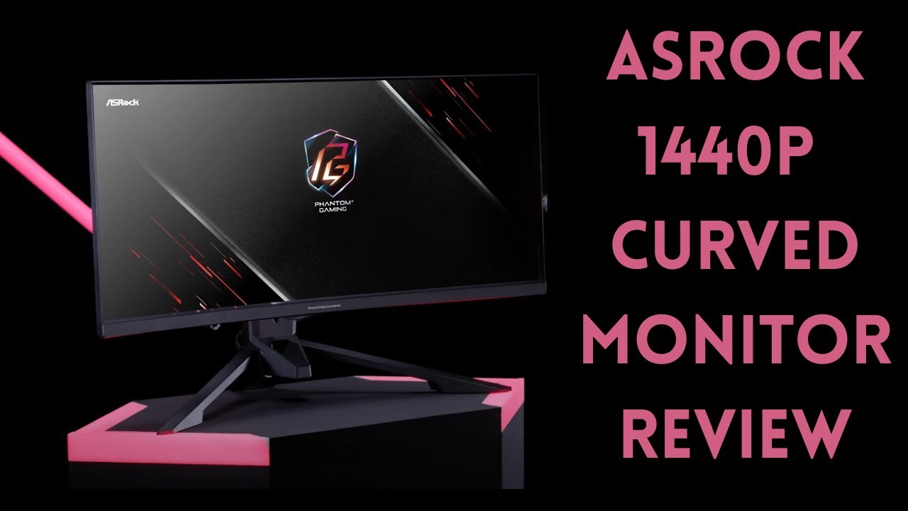 AsRock Phantom Gaming 27" 1440p Monitor | Review - YouTube