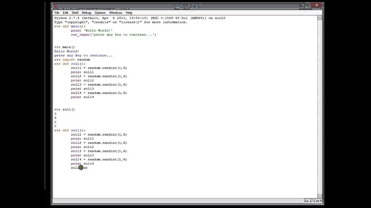 Basic Python Tutorial 11 Functions Youtube