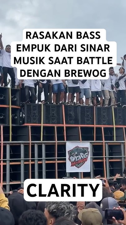 SINAR VS BREWOG #brewogaudio #soundsystem #horeg #beranda #karnaval #sinarmusik # ...